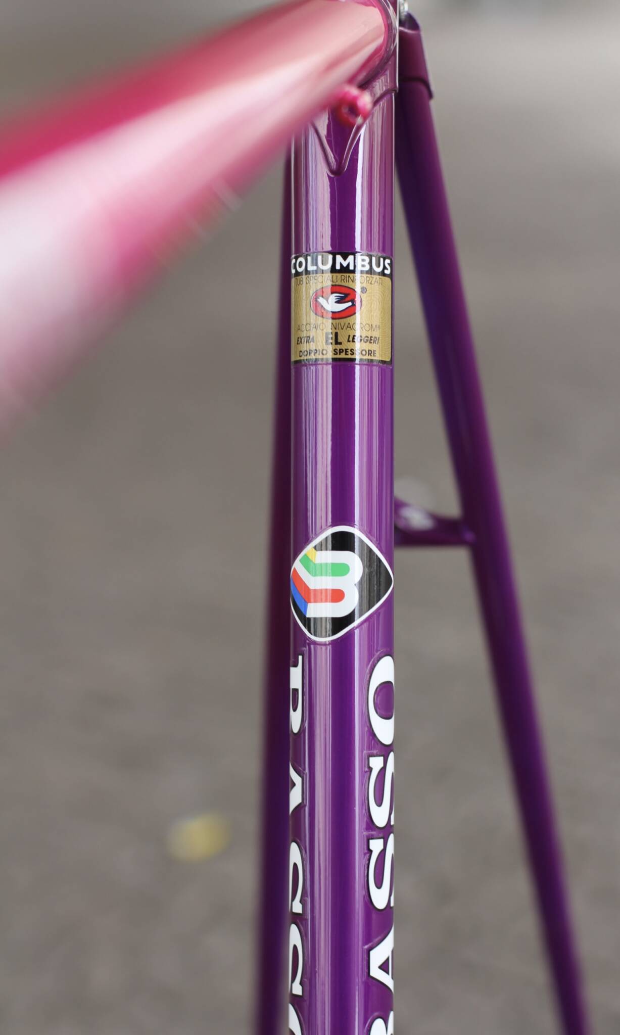 Basso Astra Columbus EL Frame / 60 cm / Purple - velowizard.com