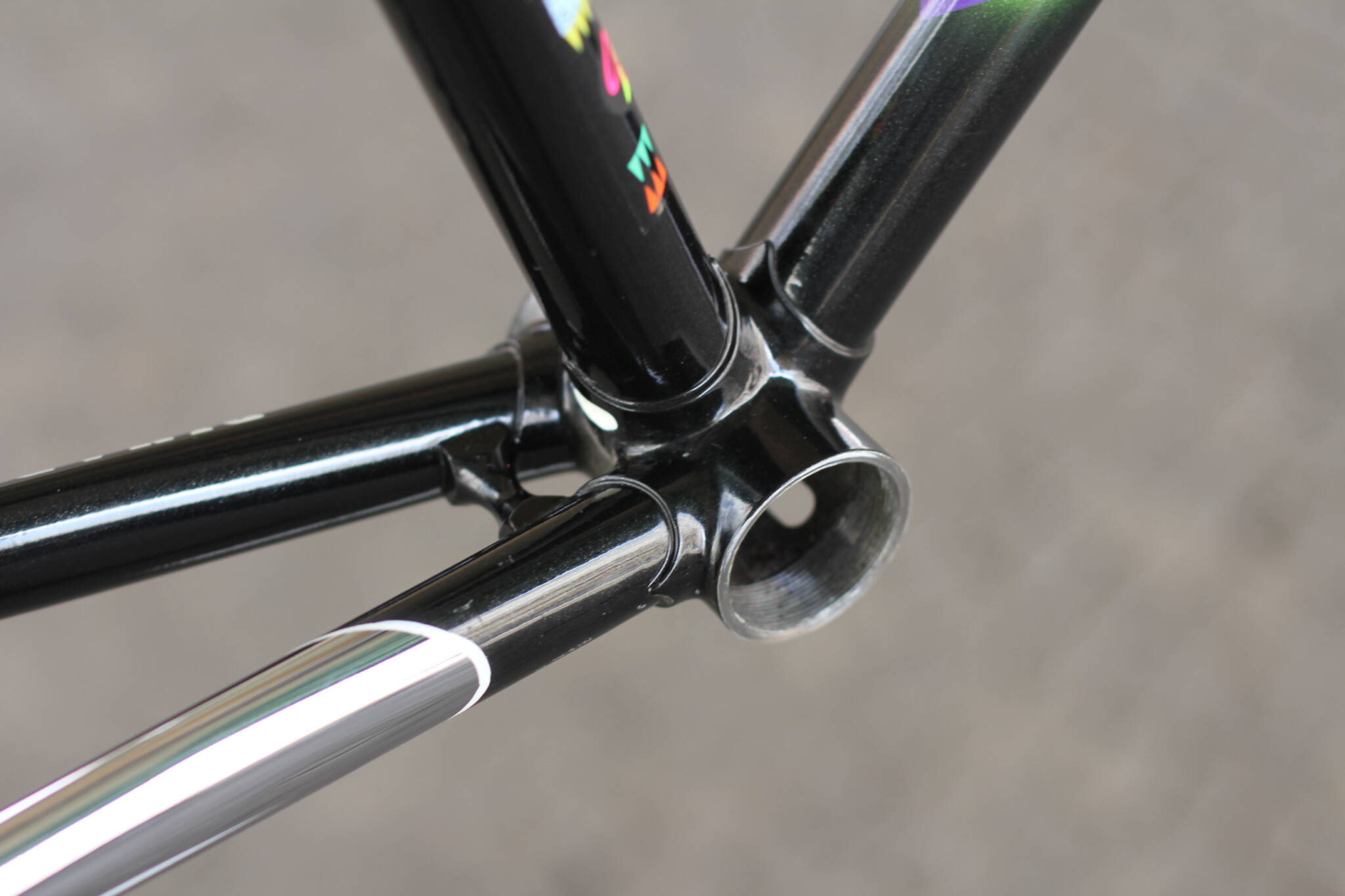 Pinarello Track Frame / 58 cm / Mannesmann Oria / Black - velowizard.com