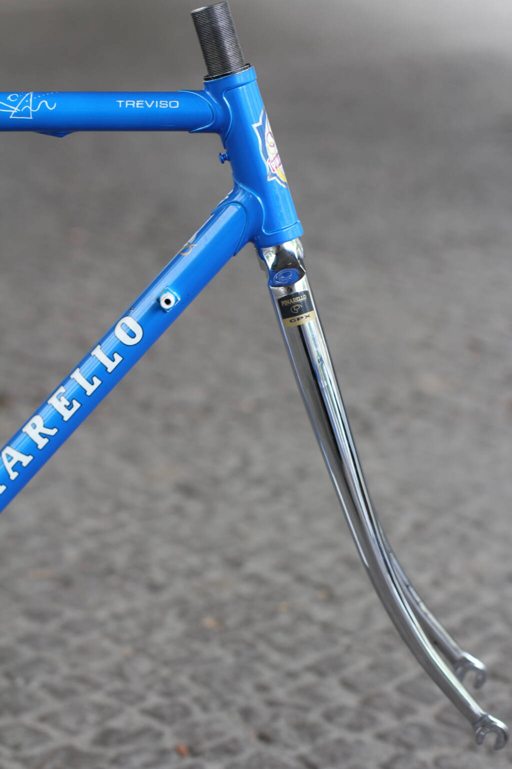 Pinarello Treviso GPX Frame / 52 cm / Azure Blue - velowizard.com