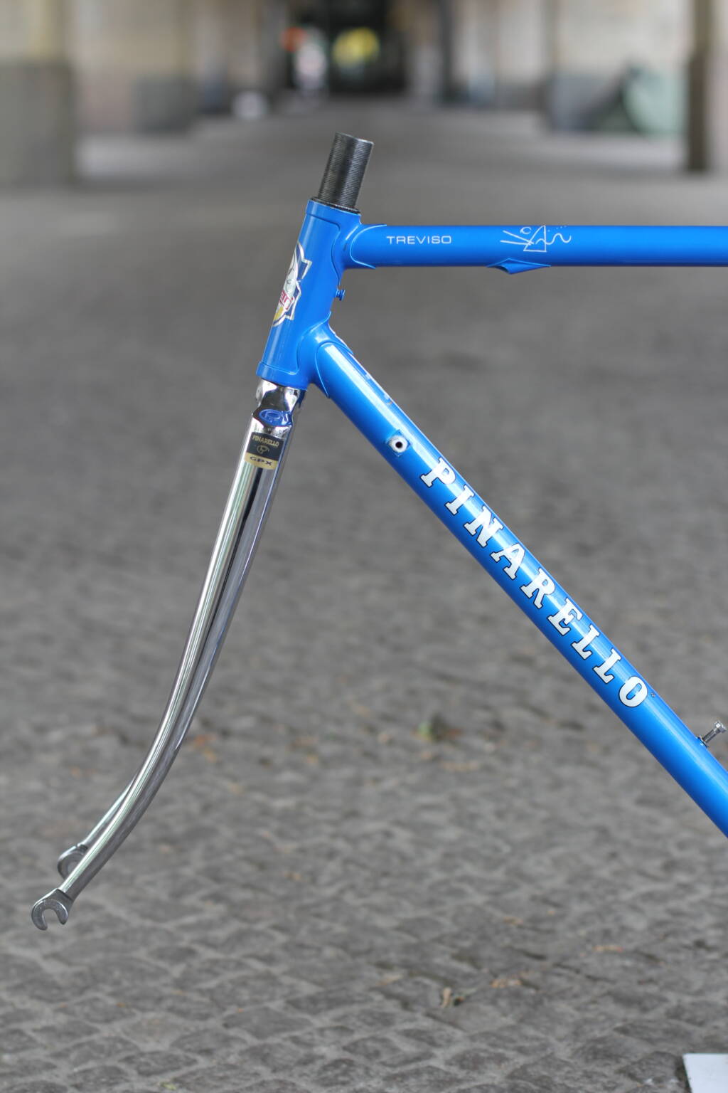 Pinarello Treviso GPX Frame / 52 cm / Azure Blue – velowizard.com