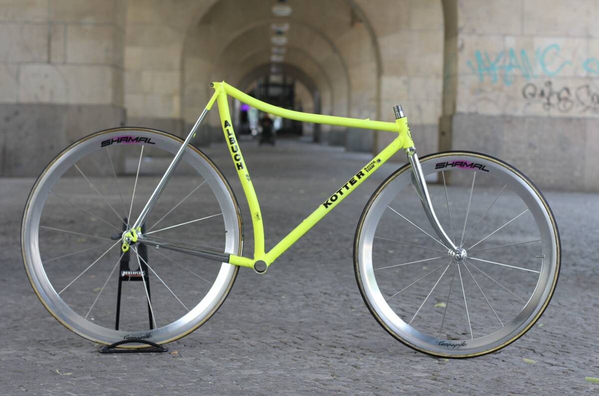 Albuch Kotter Racing Team Pursuit Frame / 54 cm / Neon Yellow ...
