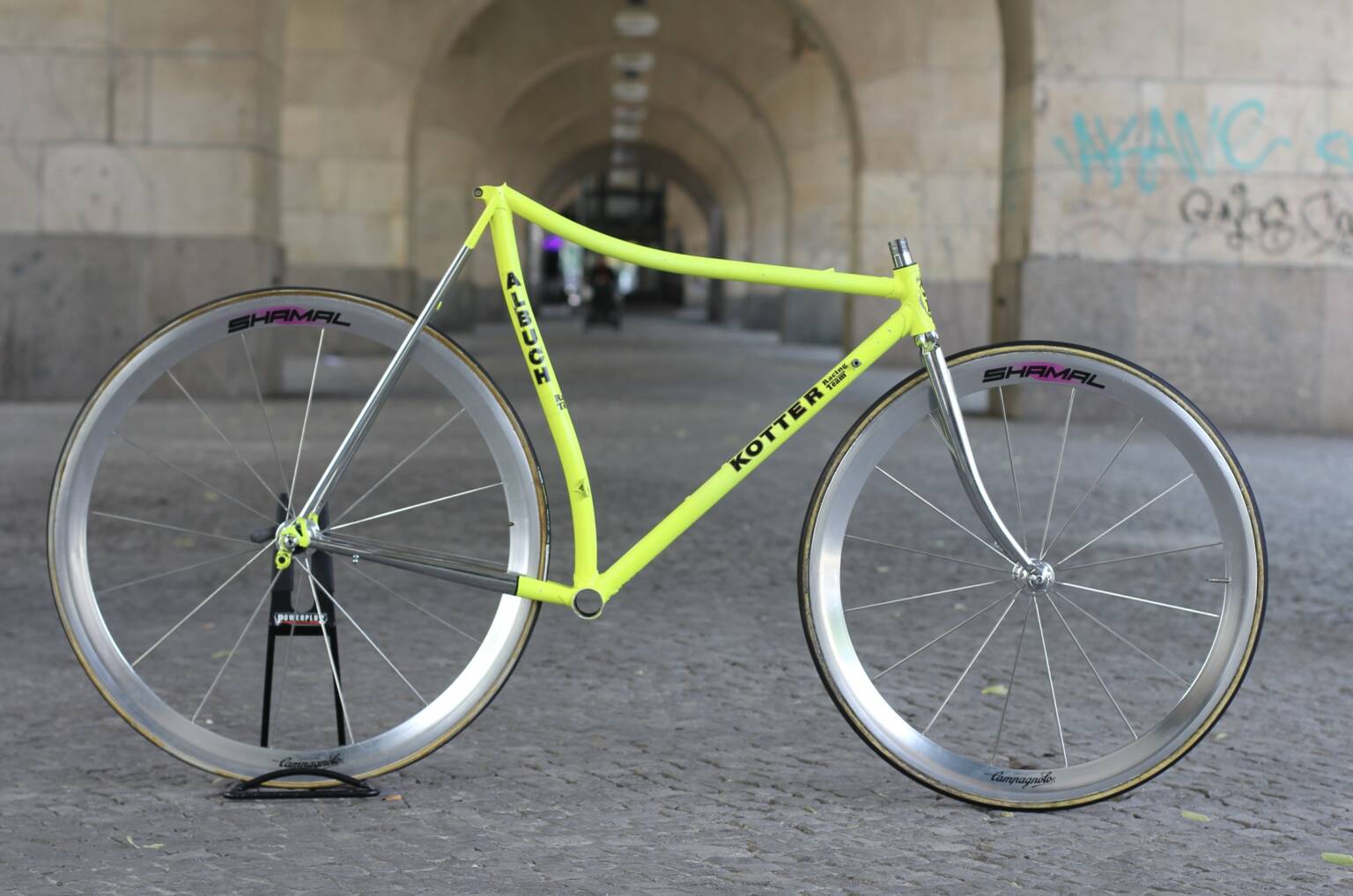 Albuch Kotter Racing Team Pursuit Frame / 54 cm / Neon Yellow ...
