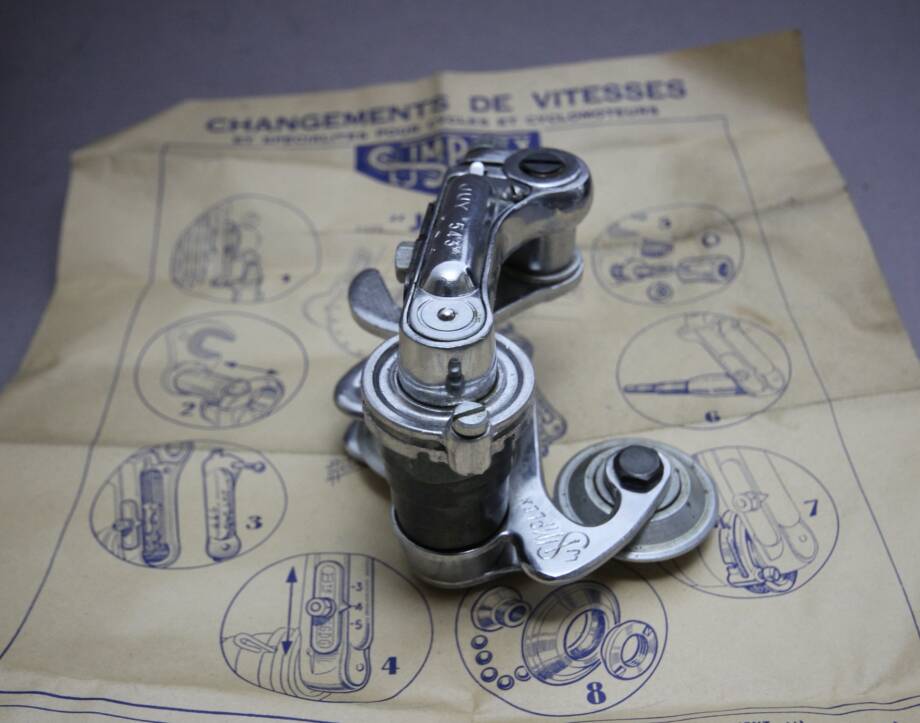 Simplex JUY 543 Rear Derailleur / 1950's / NOS - velowizard.com