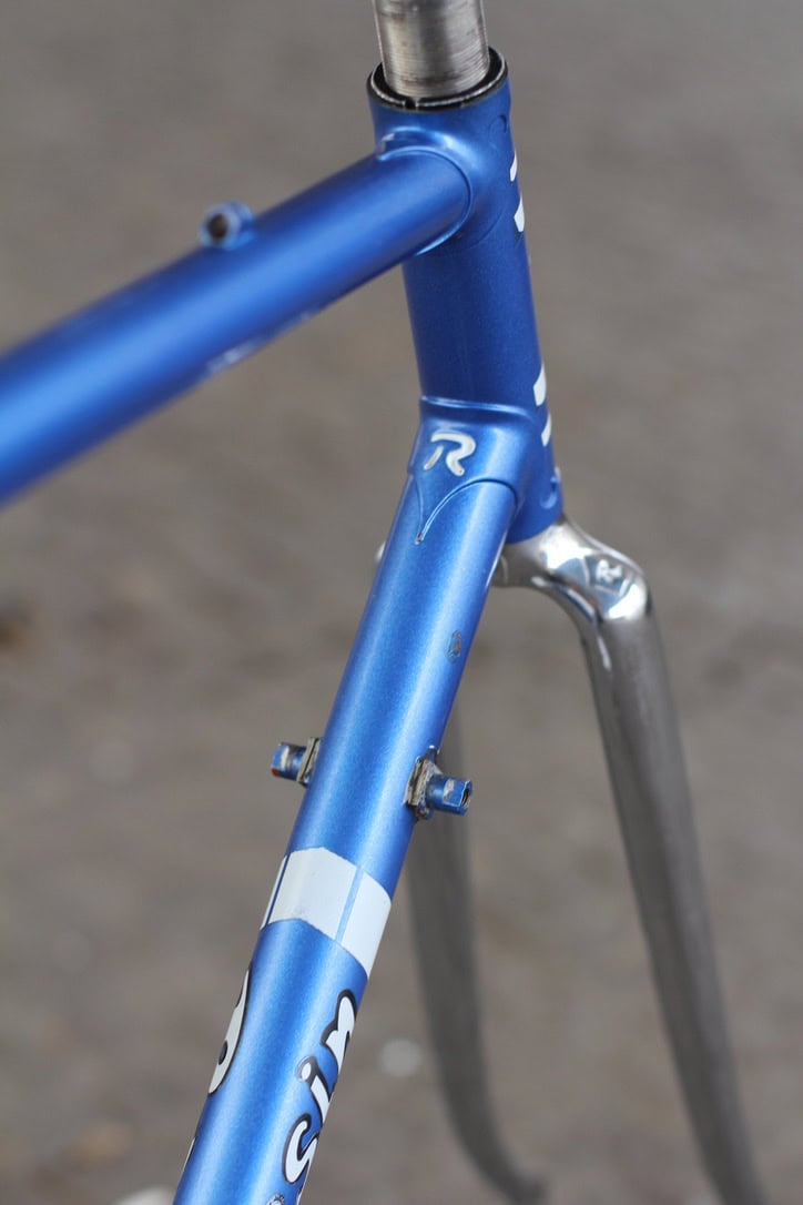 Rossin Record Frame / Columbus / Midblue / 53,5 cm - velowizard.com