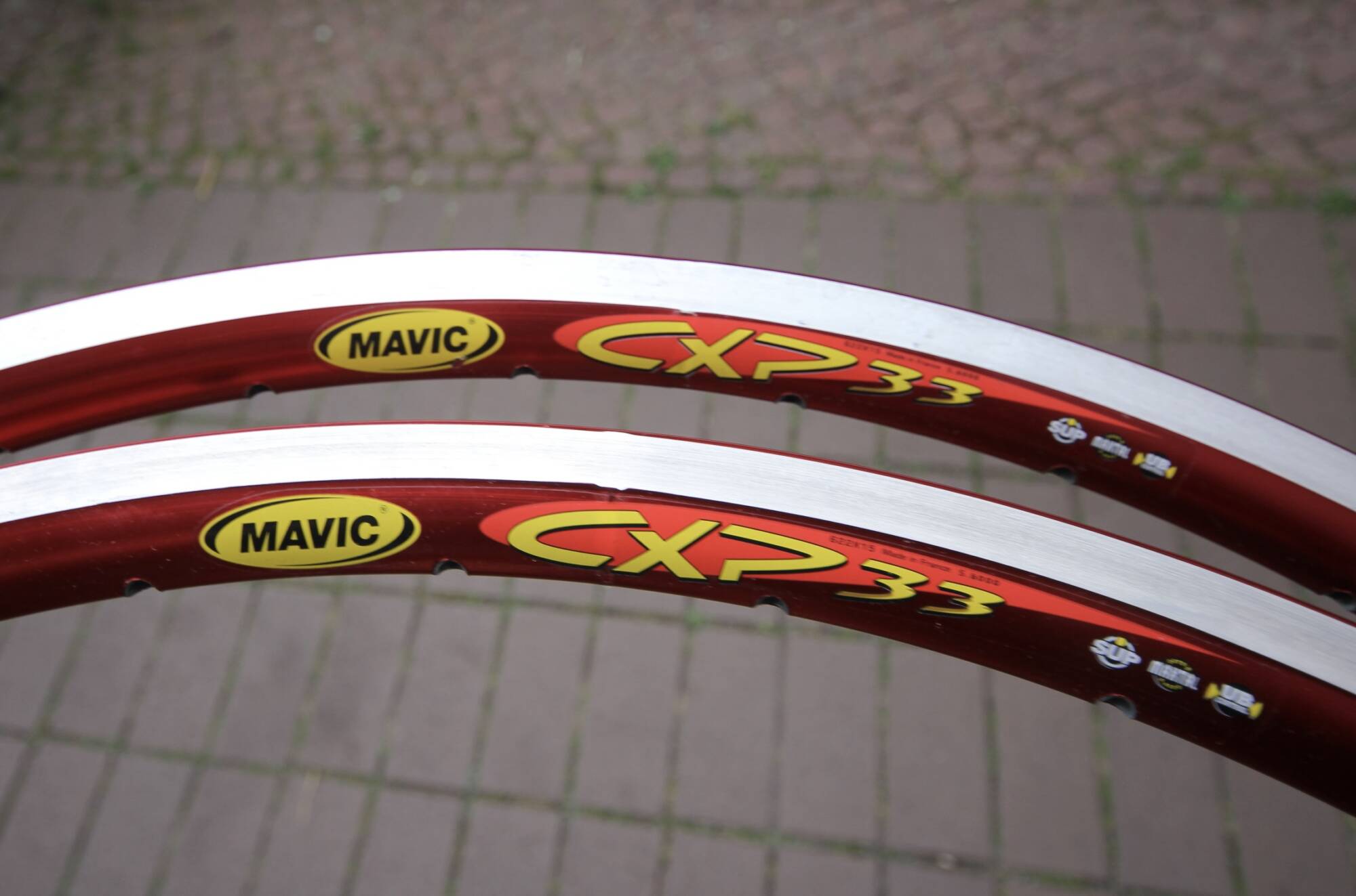 MAVIC CXP 33 Rims Pair / Clincher 700C / 36 H / Red – velowizard.com