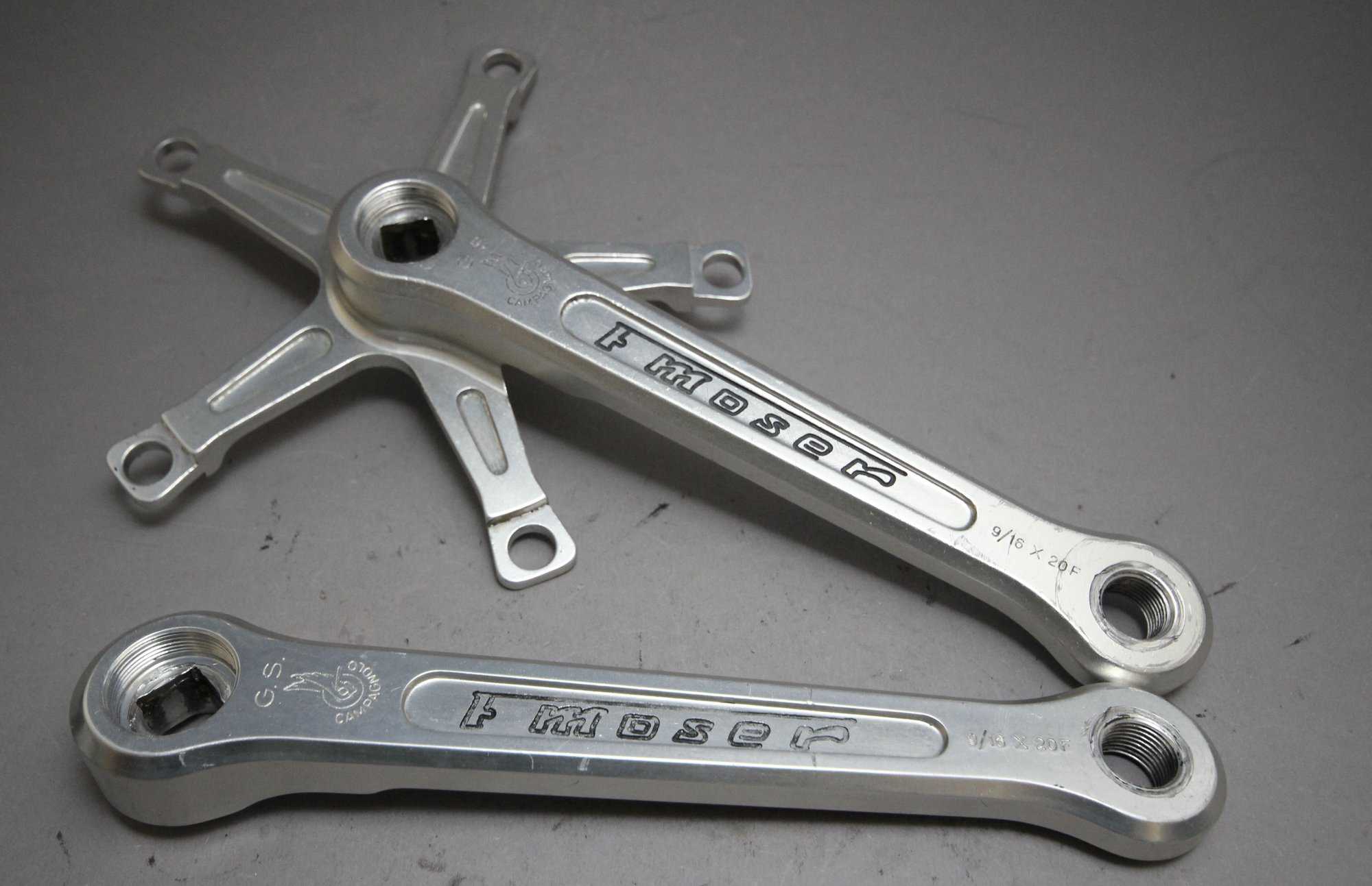 Campagnolo Nuovo Gran Sport 0304 Crank Arm Set / 170 mm / 1981 / Moser ...