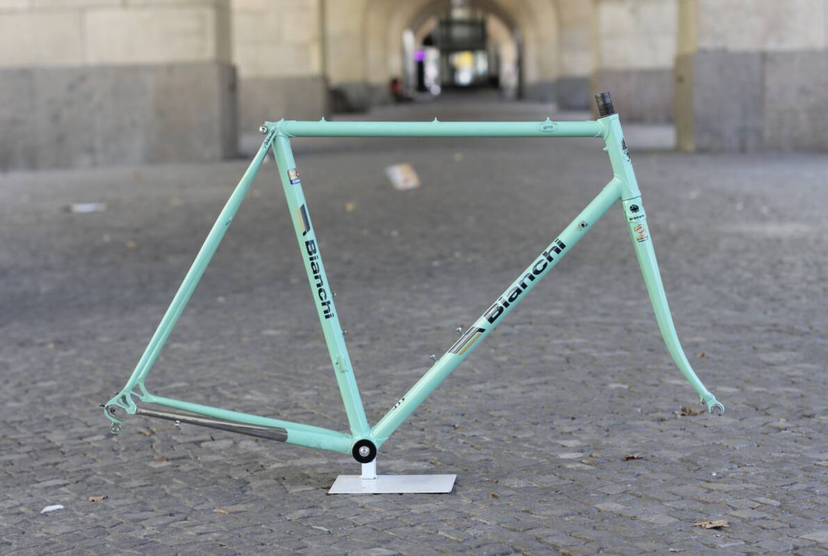 Bianchi Giro Frame / 54,5 cm / Celeste - velowizard.com