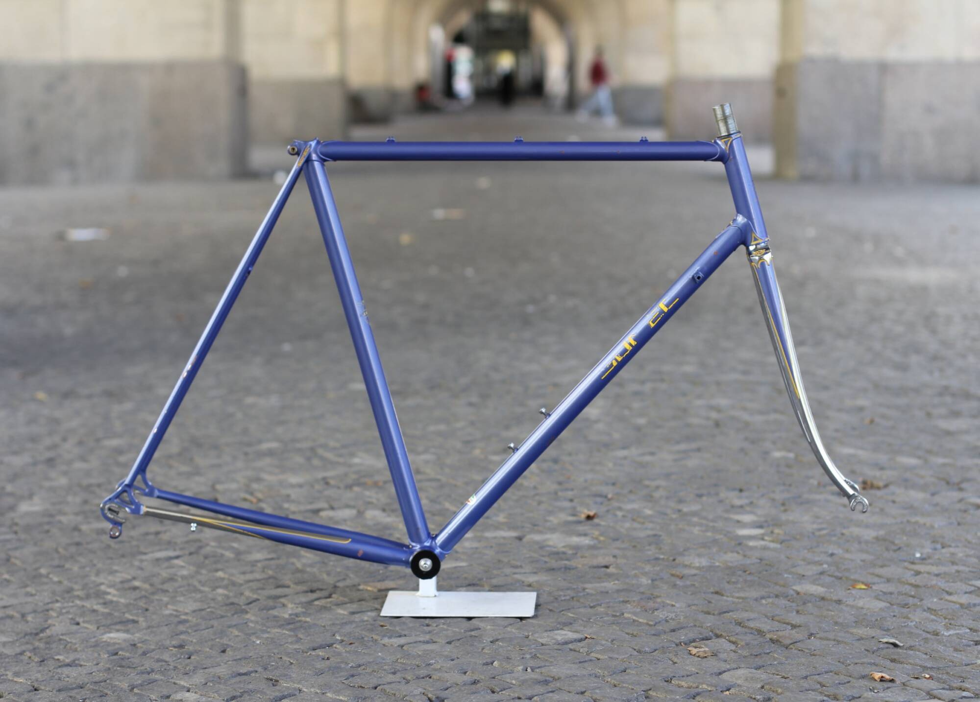 Somec Columbus Frame / 56 cm / Blue – velowizard.com