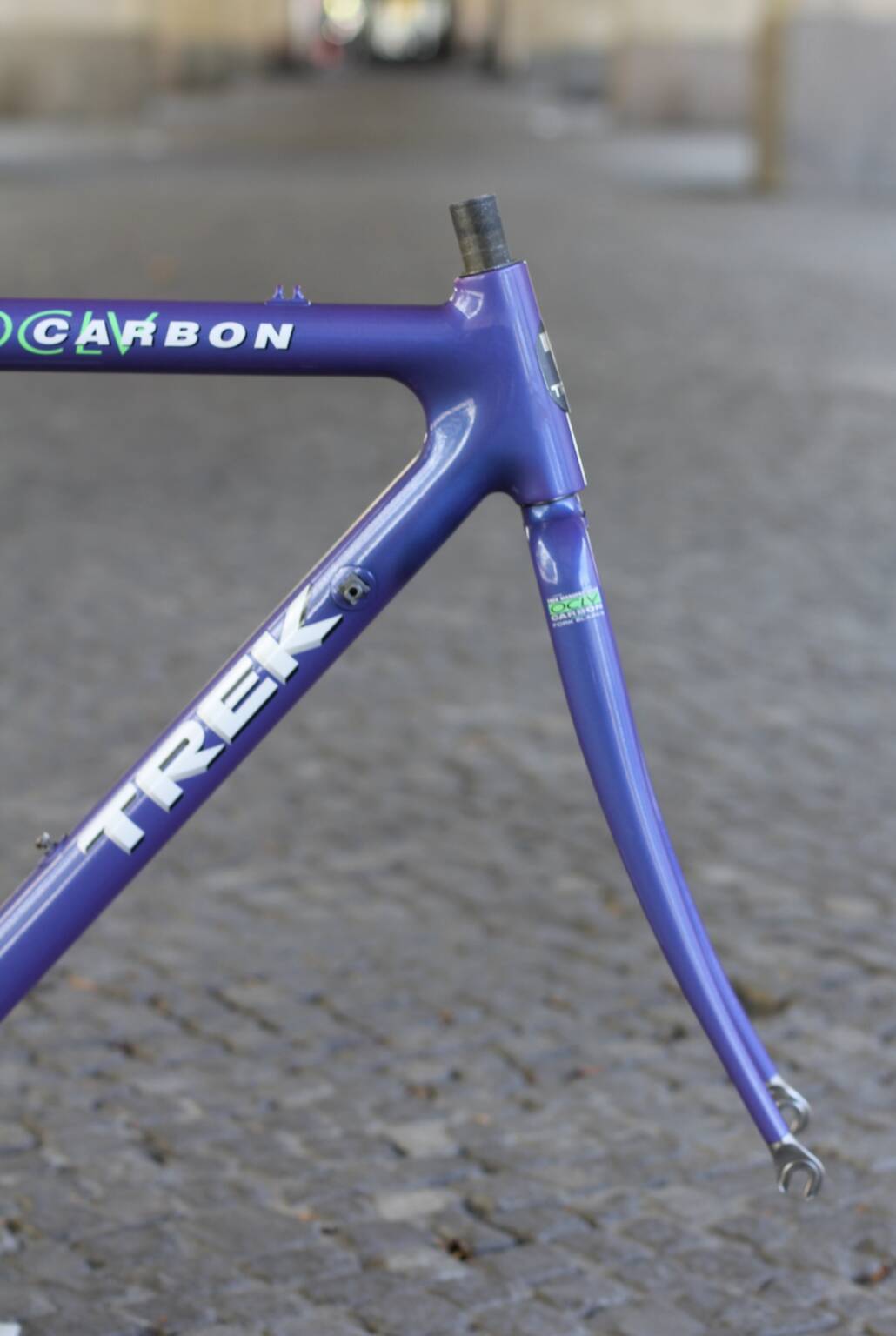TREK OCLV Monocoque Carbon Frame / 56 cm / Purple / 1997 - velowizard.com