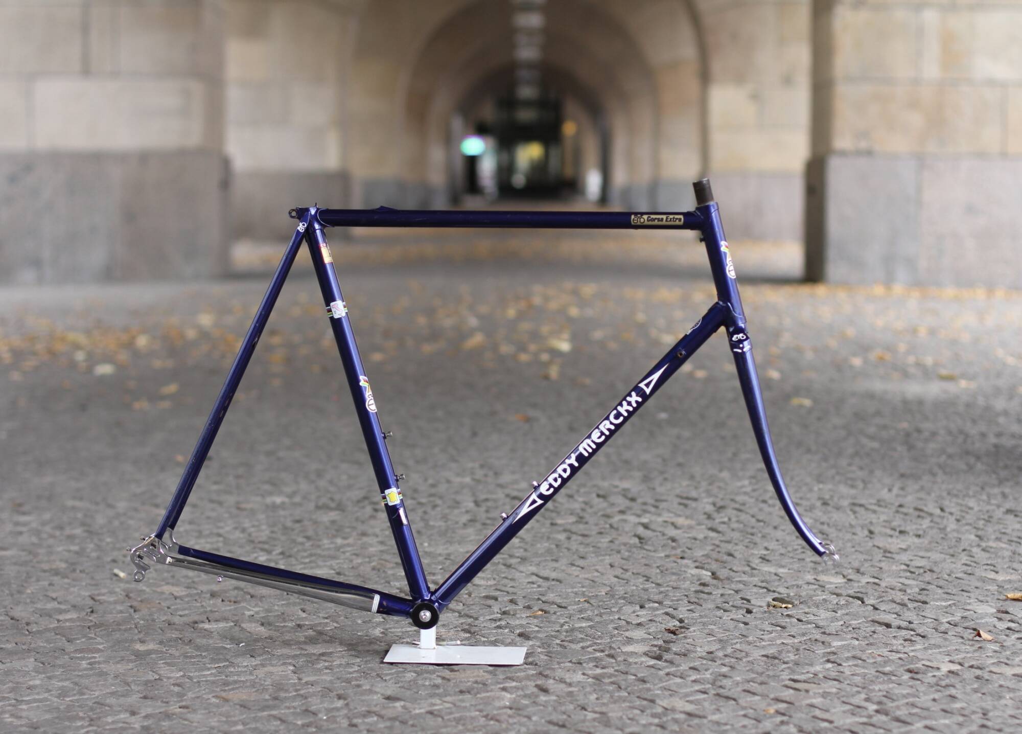 Eddy Merckx Corsa Extra Frame / 60 cm / Blue / Columbus SLX ...