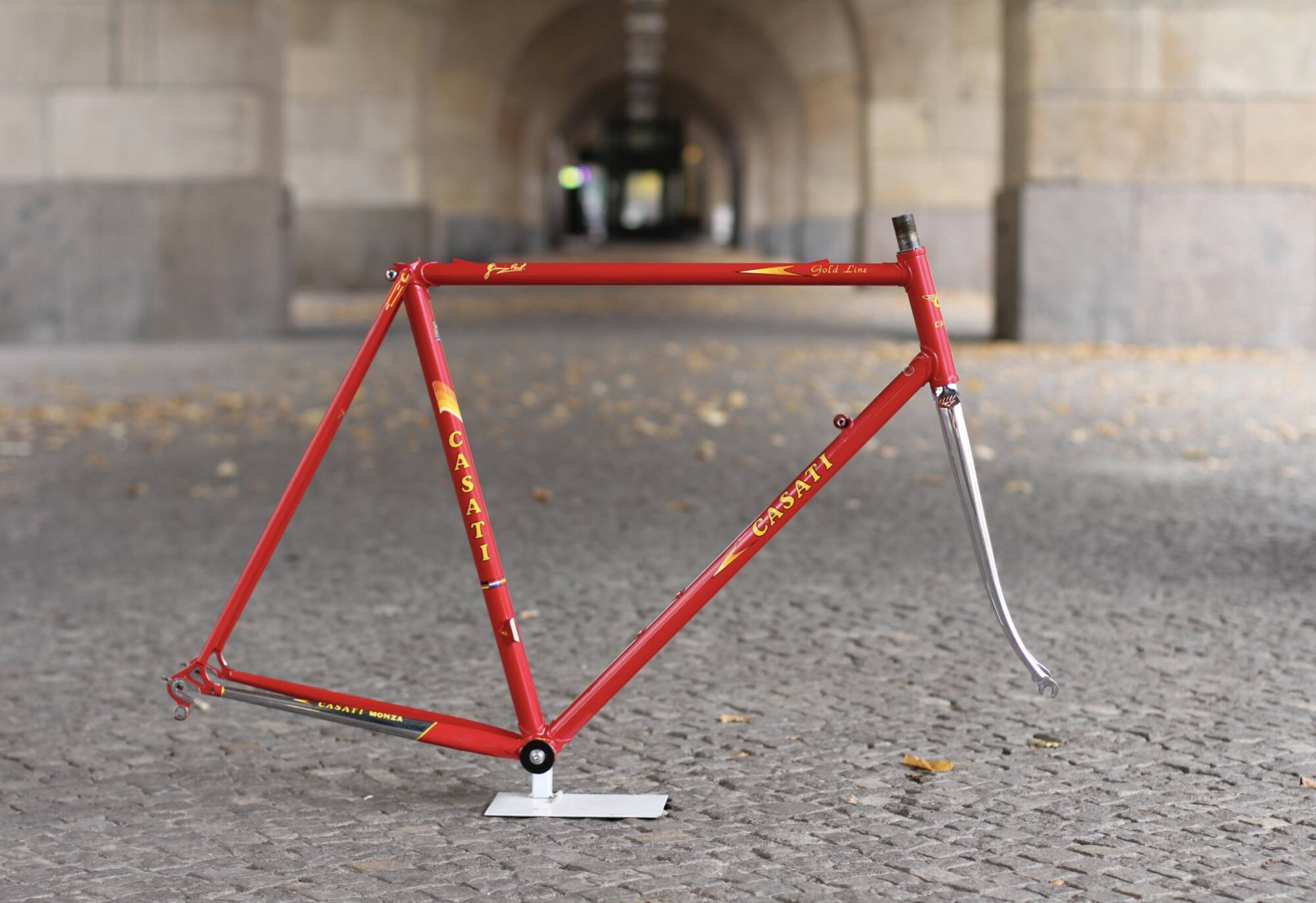 Casati Gold Line Columbus Frame / 57 cm / Red - velowizard.com