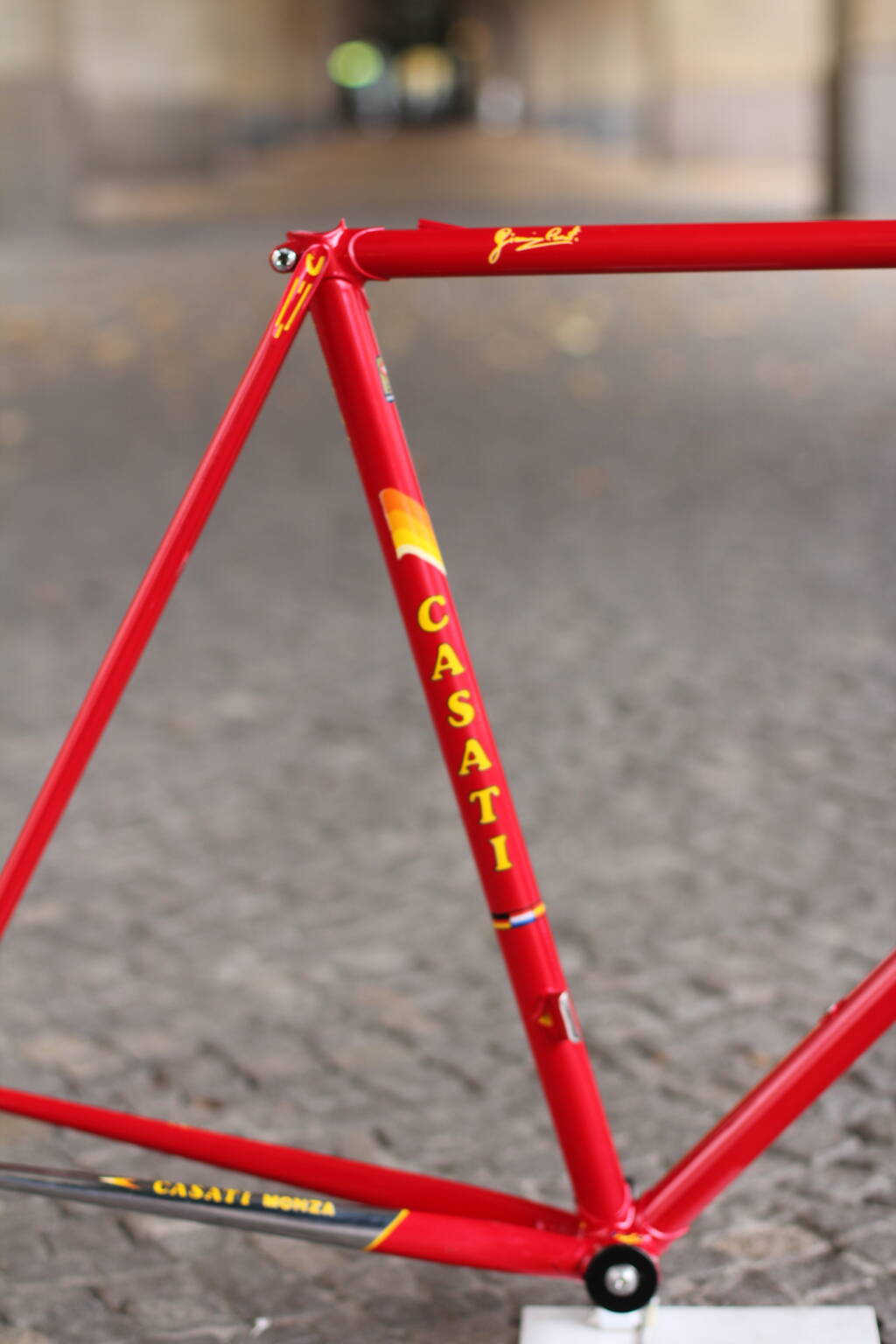 Casati Gold Line Columbus Frame / 57 cm / Red - velowizard.com