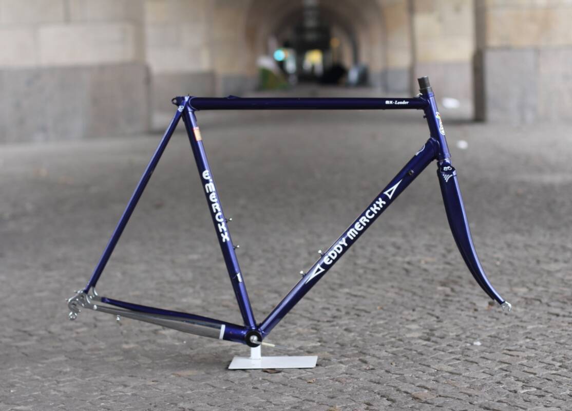 Eddy Merckx MX Leader Frame / 57 cm / Dark Blue – velowizard.com