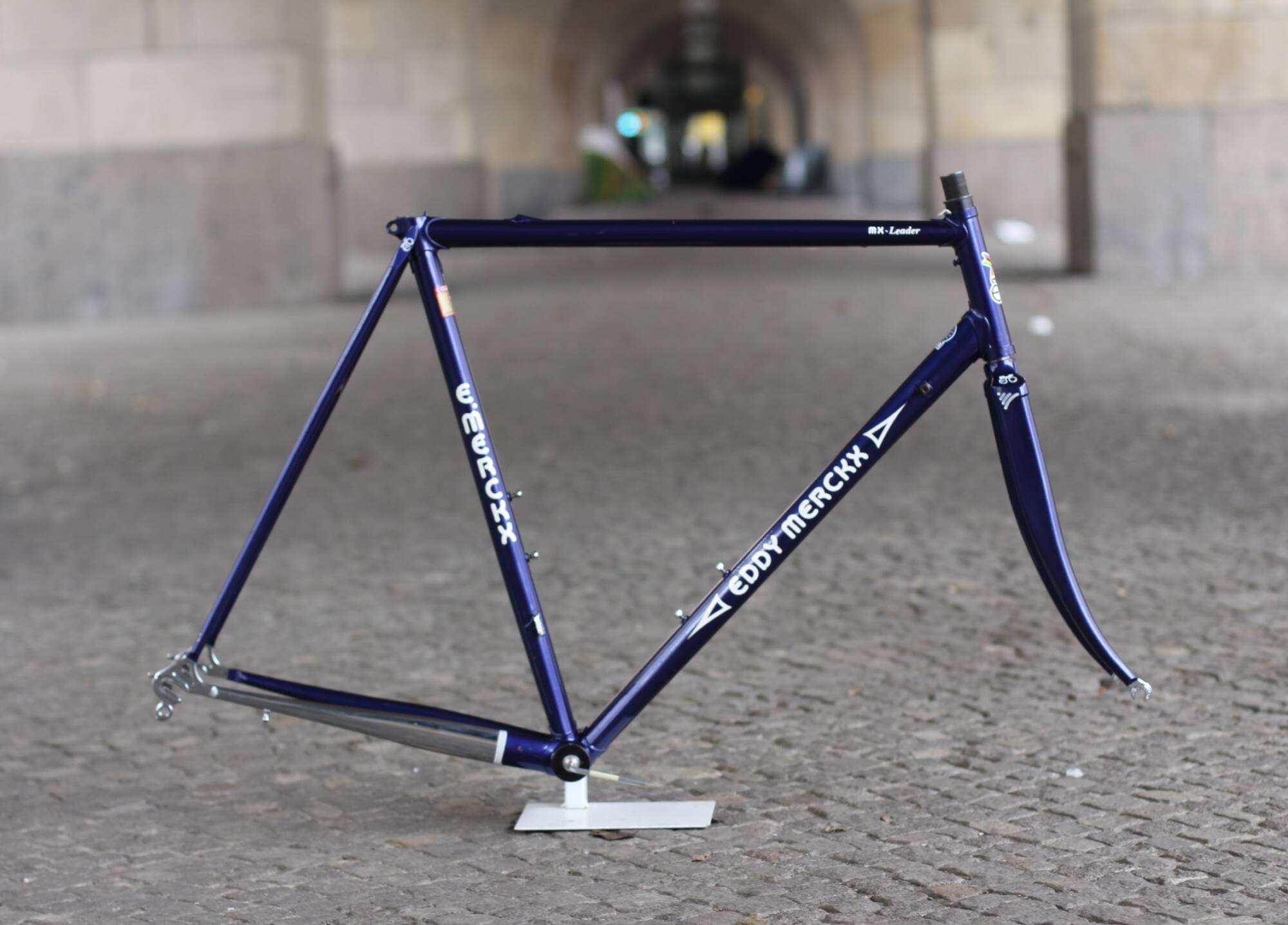 Eddy Merckx MX Leader Frame / 57 cm / Dark Blue - velowizard.com