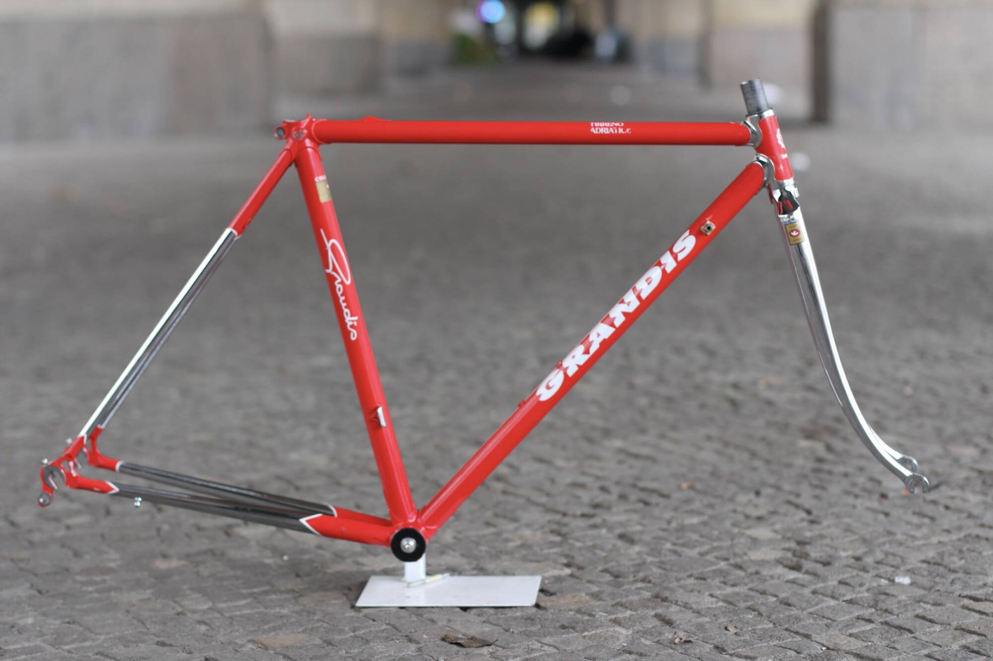 Grandis Columbus SLX Frame / 48 cm / Red – velowizard.com