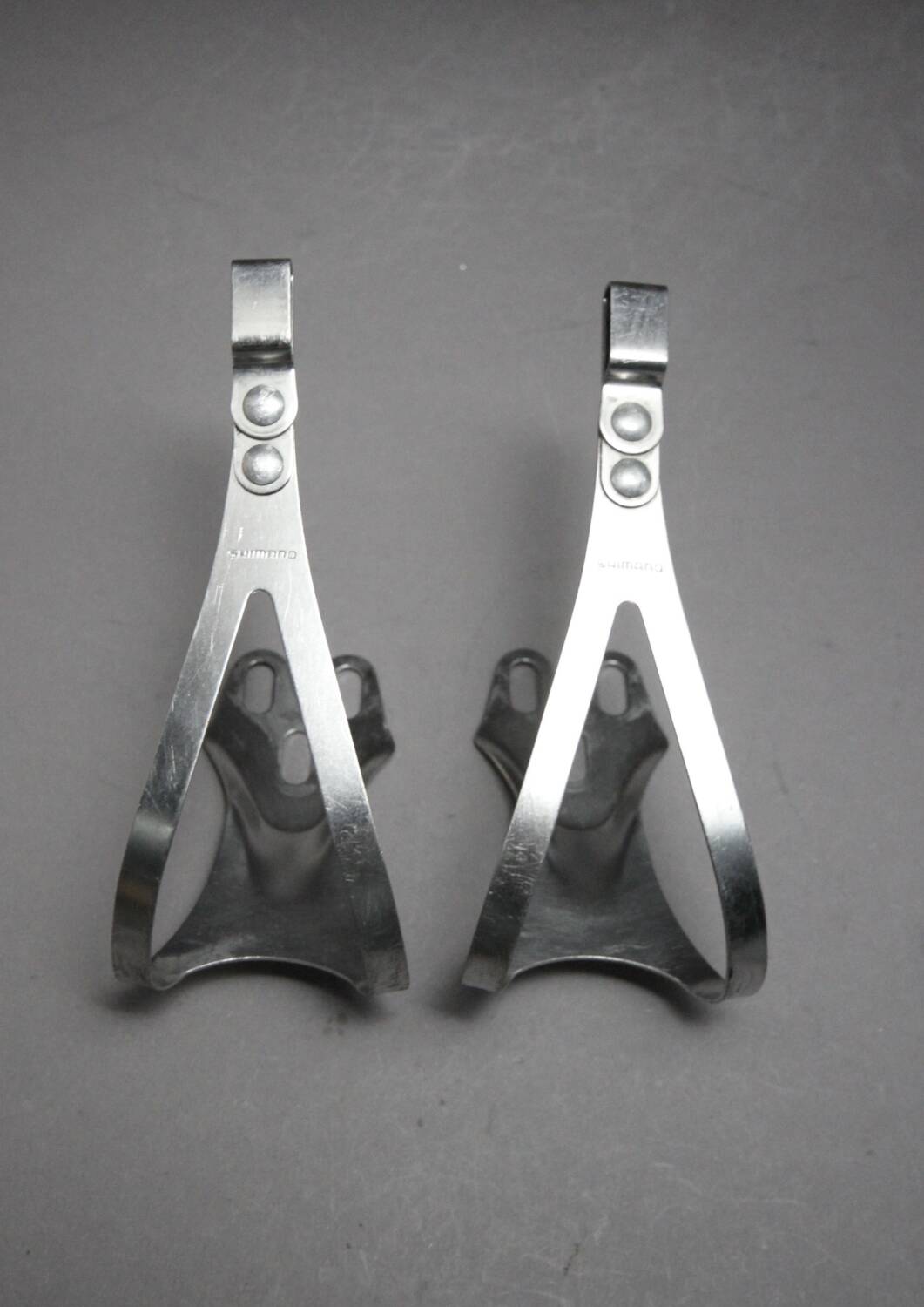 Shimano Pedal Clips / Sz. L / 600 / Dura Ace – velowizard.com