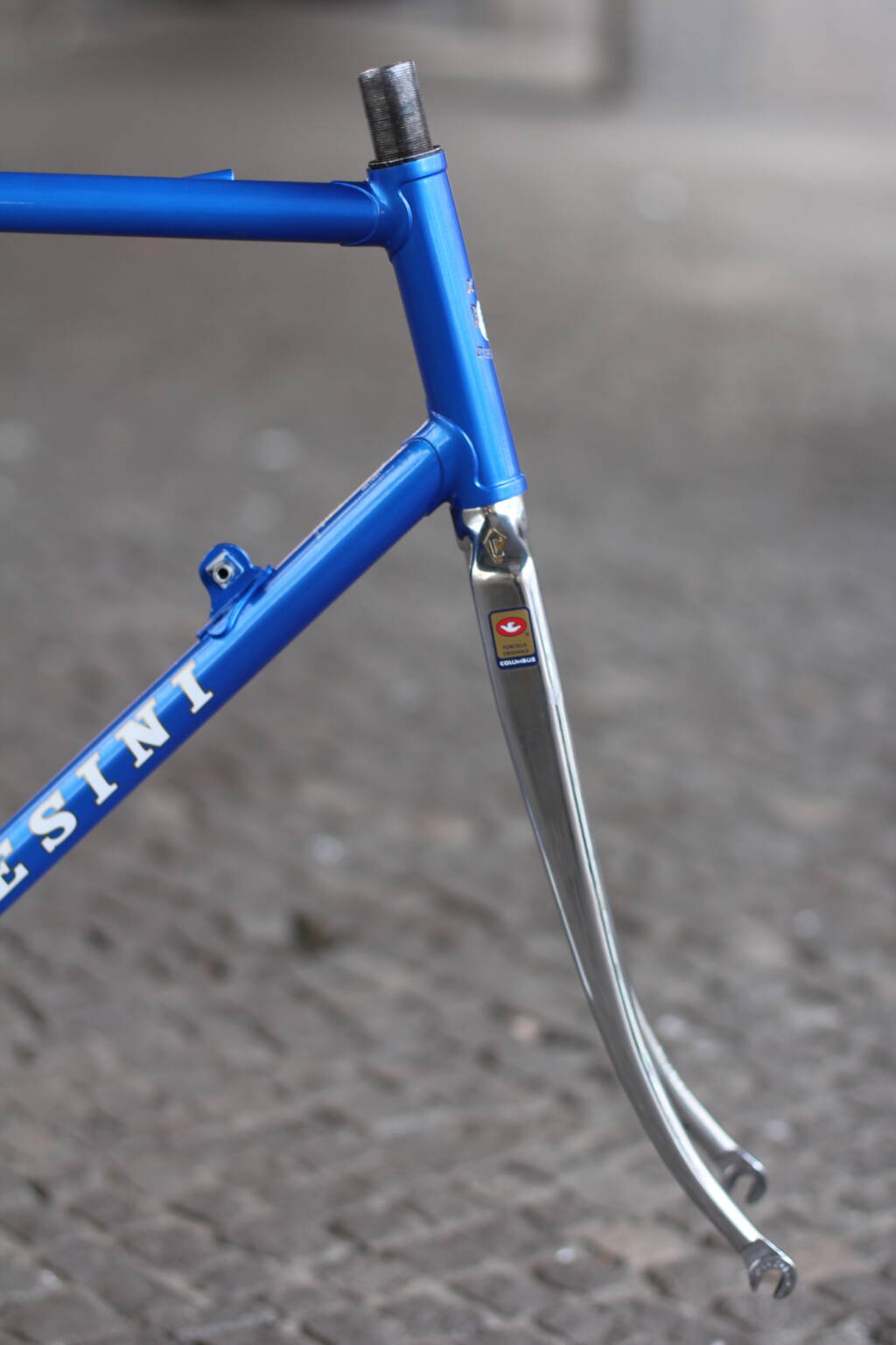 Chesini X-Uno Columbus Frame / 56 cm / Blue – velowizard.com