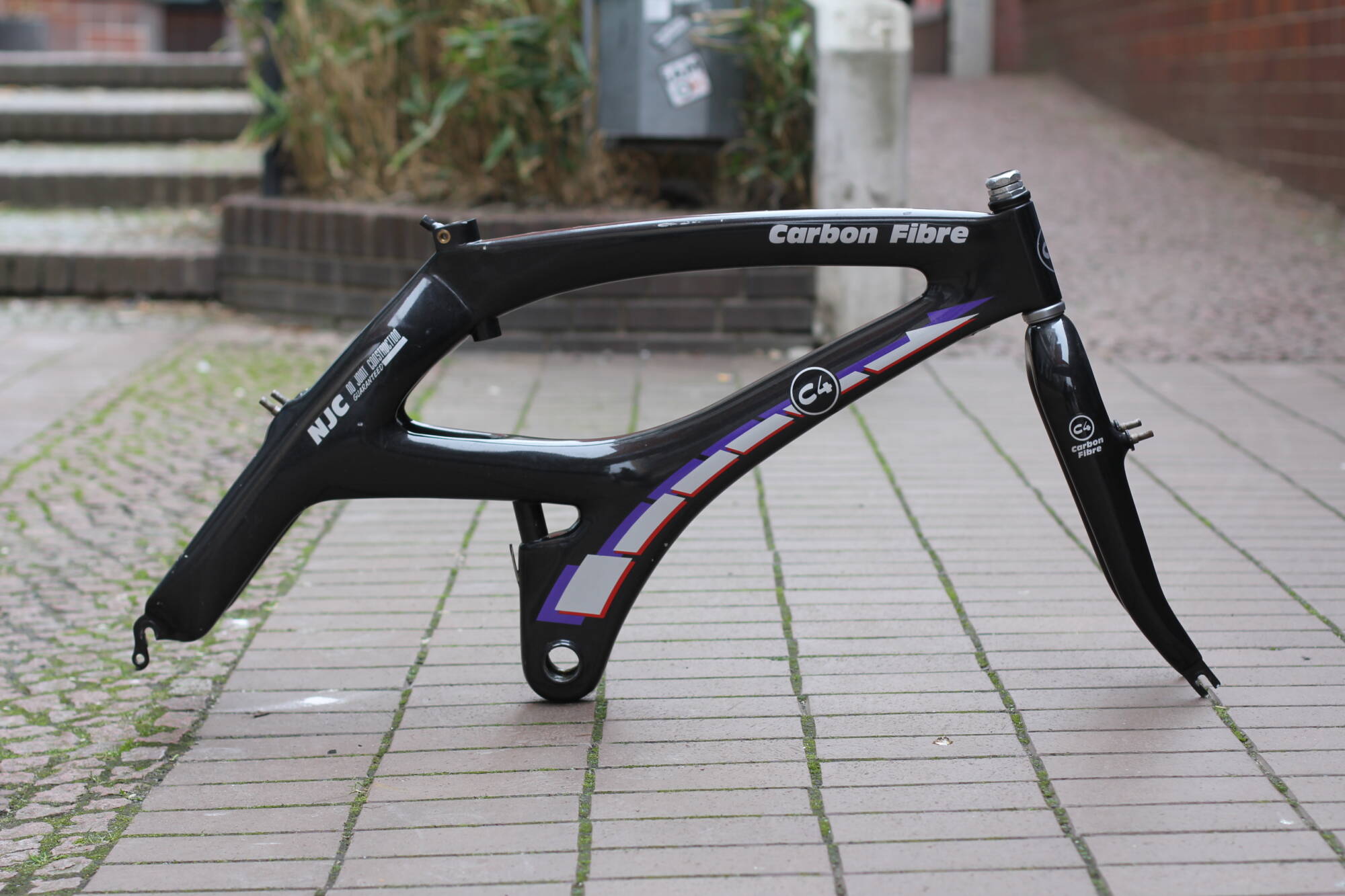 C4 Marte Carbon Fibre Monocoque MTB Frame / 46 cm - velowizard.com