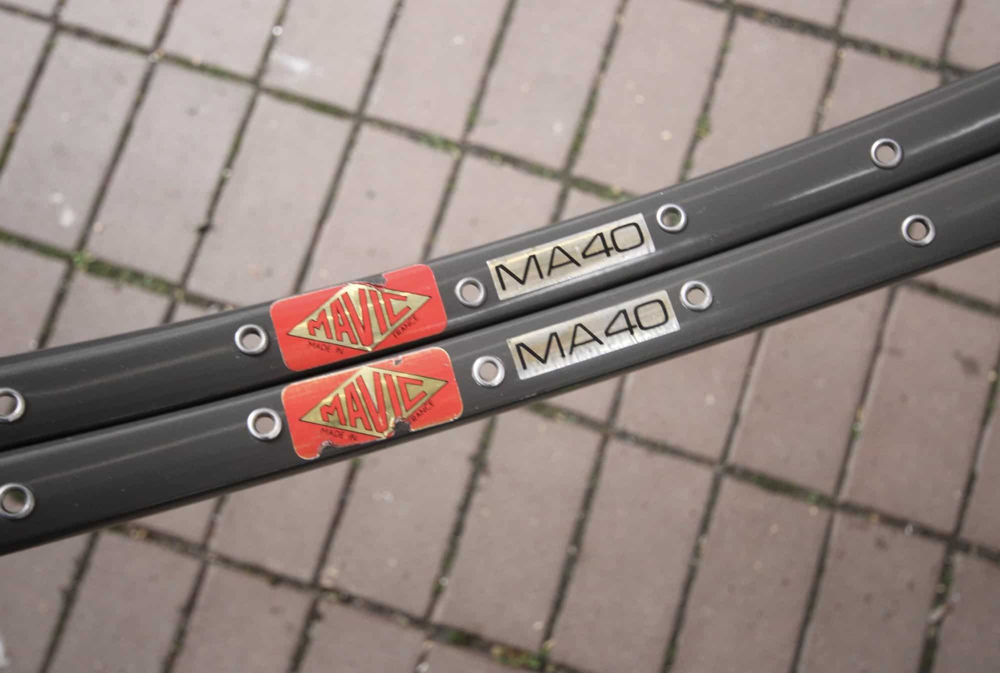 MAVIC MA40 Rim Set / 36H - velowizard.com