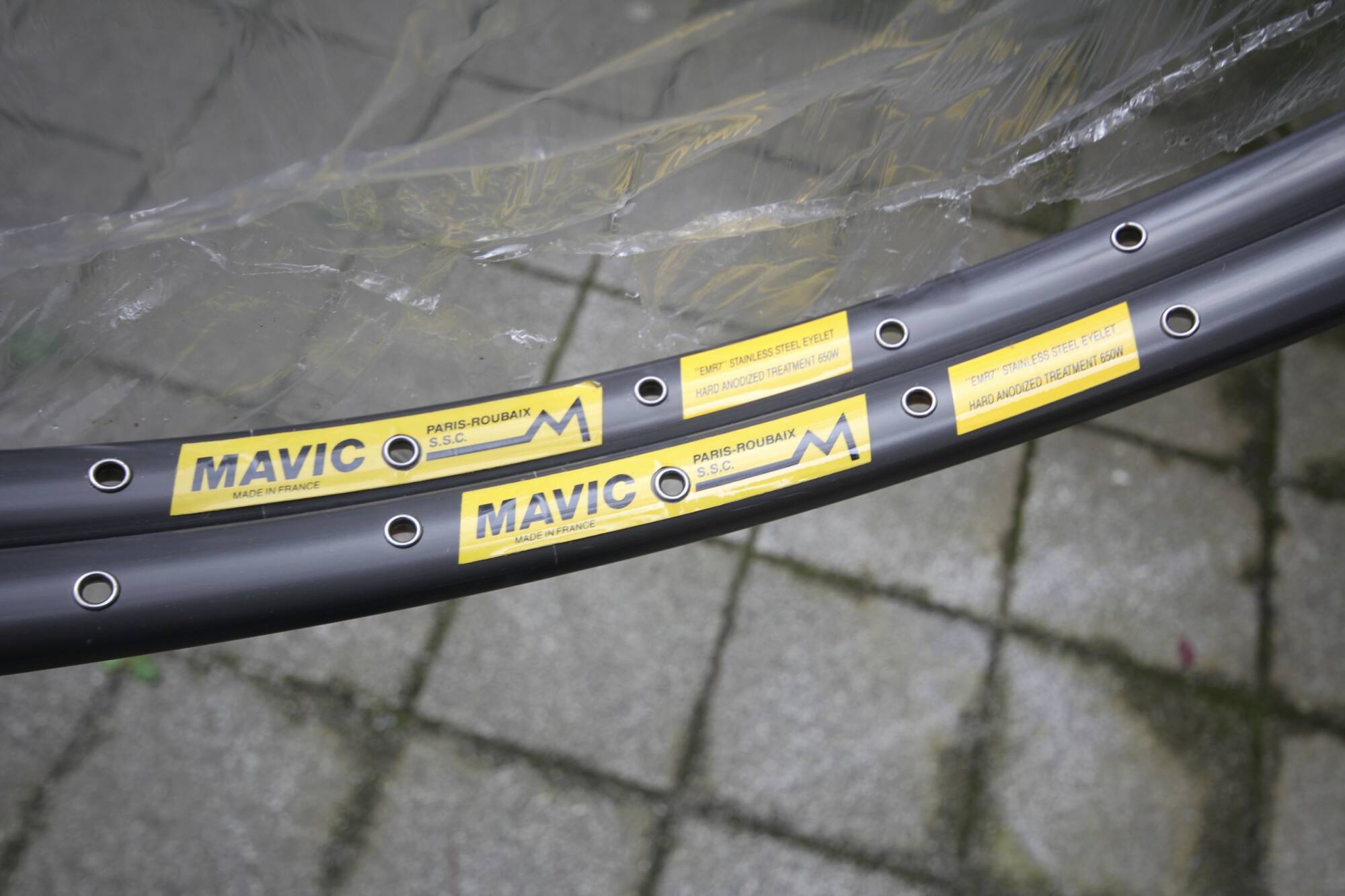 MAVIC Paris-Roubaix S.S.C. Rim Set / 36 H / NOS - velowizard.com