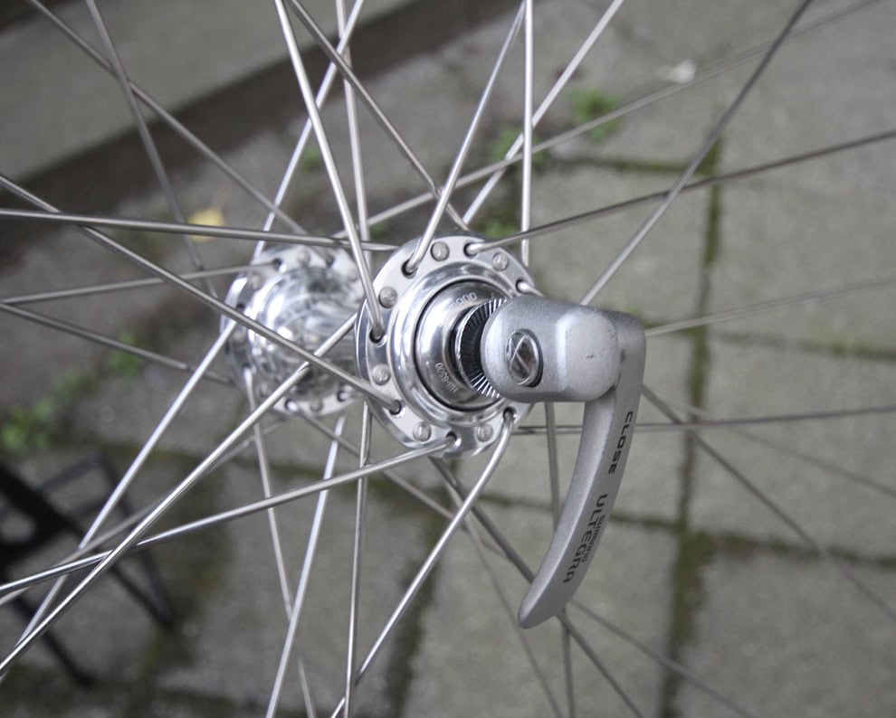 Shimano Ultegra FH 6500 HB Hub / Mavic Open PRO / Silver - velowizard.com