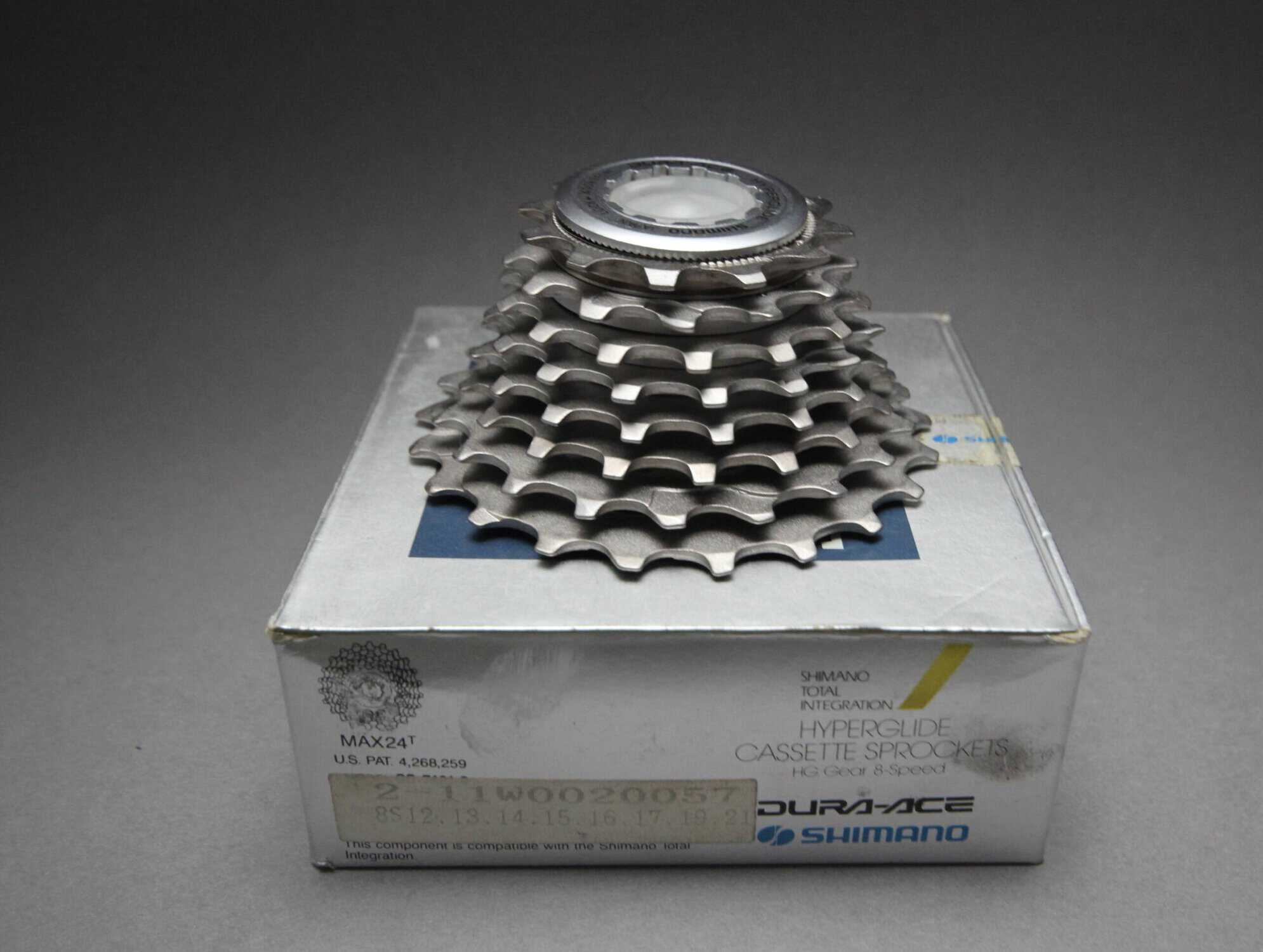 Shimano Dura Ace CS-7401 Cassette / 8 Sp / NOS NIB – velowizard.com