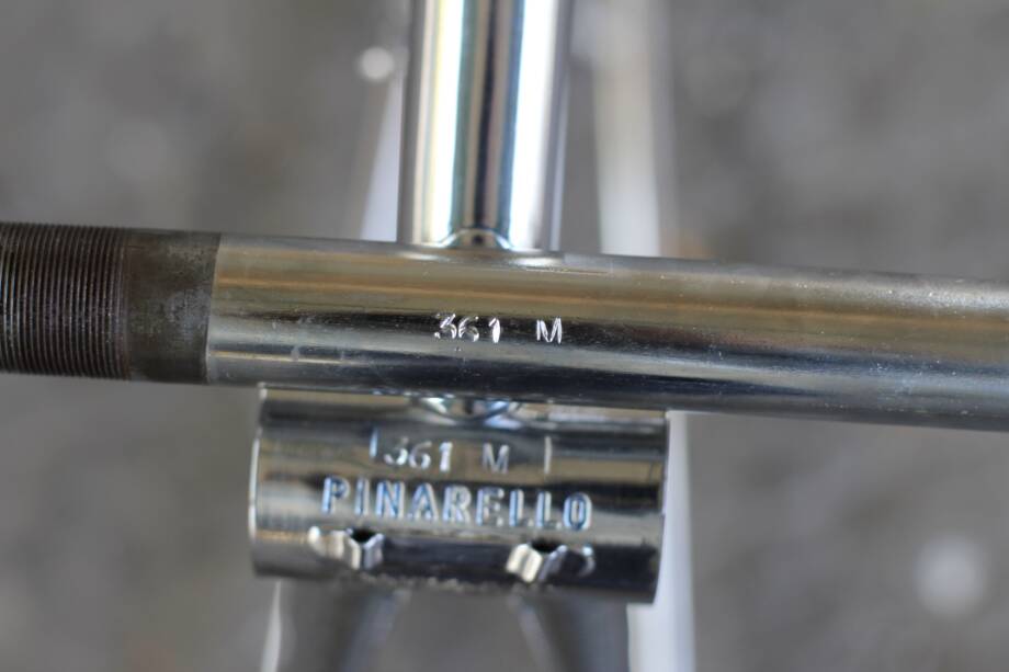 Pinarello Gavia Frame / 60,5 cm / Full Chromed - velowizard.com