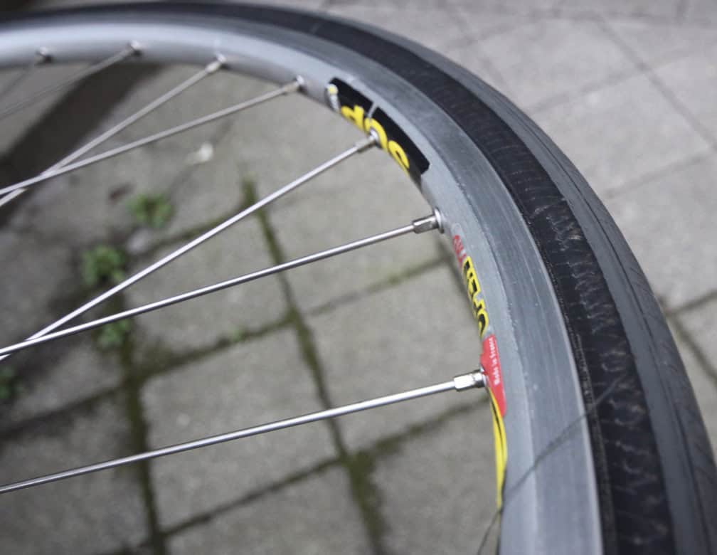 Shimano Ultegra FH 6500 HB Hub / Mavic Open PRO / Silver - velowizard.com