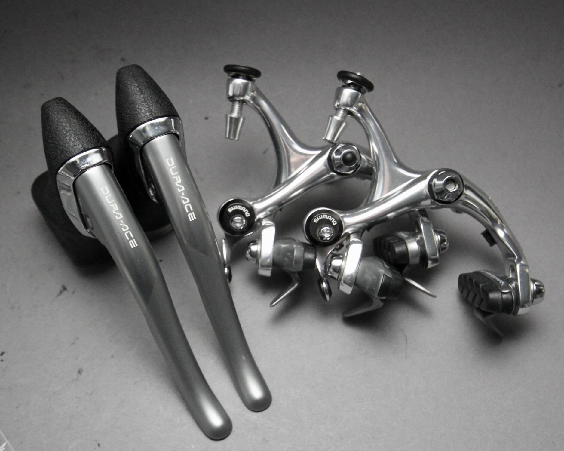 Shimano Dura Ace BL BR 7402 SLR Brake Set / 1989 - velowizard.com