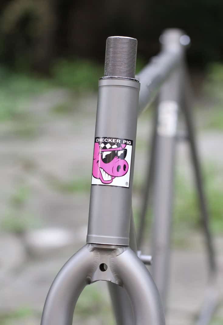 Checker Pig CPX R09 Titanium Frame / 53.5 cm - velowizard.com