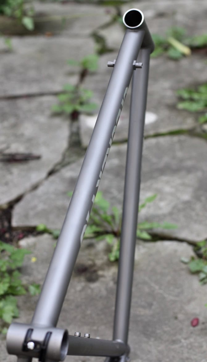 Checker Pig CPX R09 Titanium Frame / 53.5 cm - velowizard.com